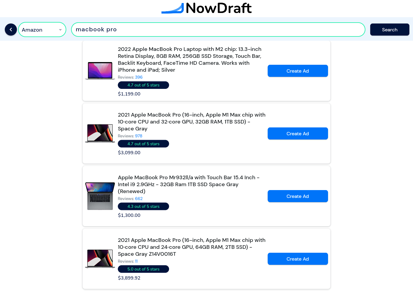 Ad Copies Generator - NowDraft